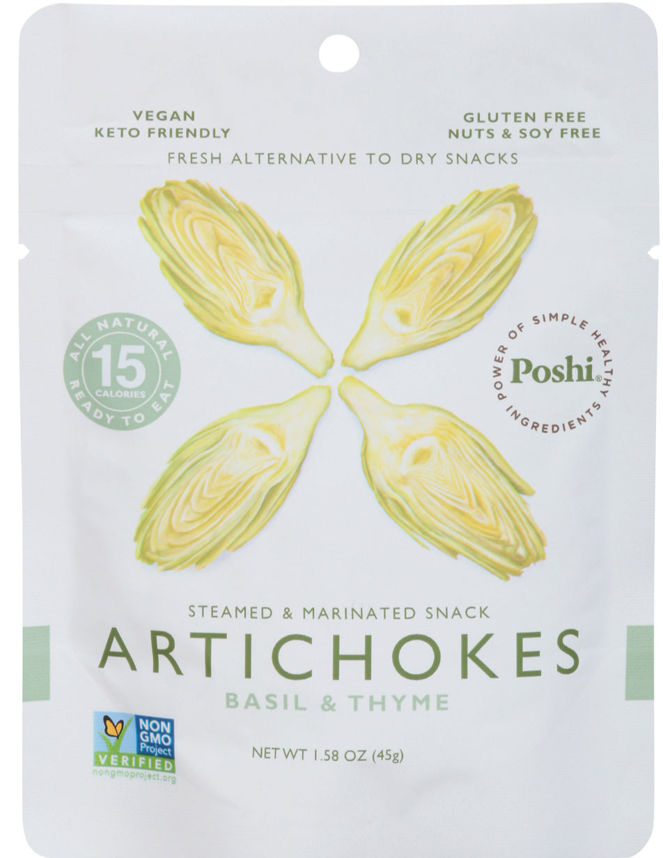 Poshi Artichokes, Basil & Thyme – Two of All Bosses